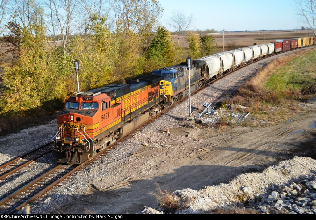 BNSF C44-2W 5421